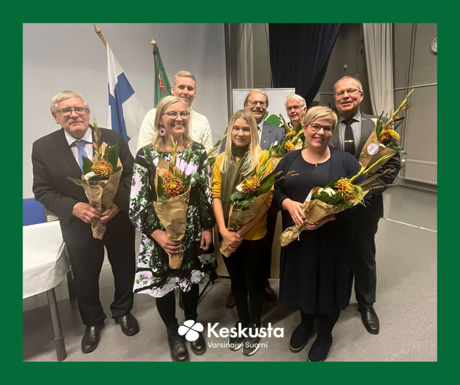 Keskustan Varsinais-Suomen piiri nimesi ensimmäiset ...