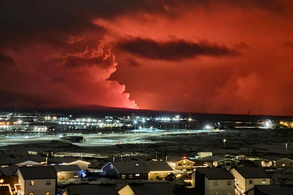 Islannin tulivuorenpurkaus voi kestää pidempään kuin kolme viikkoa ...