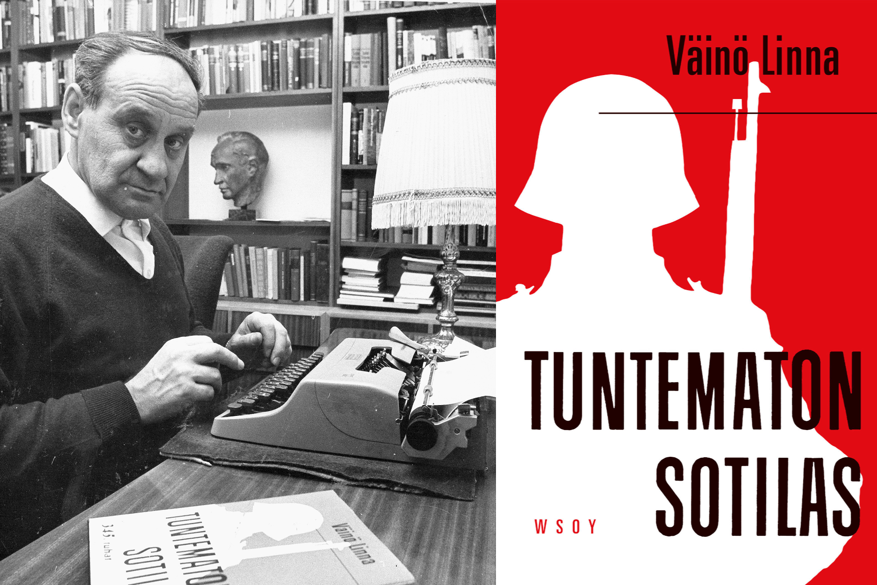 Täydellistä tylytystä seurasi murskamenestys – Väinö Linnan Tuntematon sotilas sai miehet ...